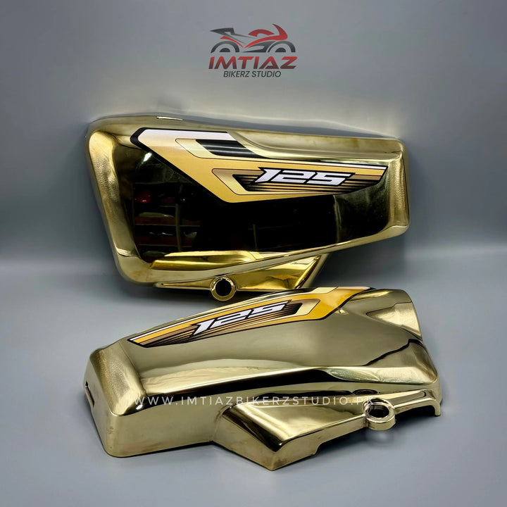 Honda Cg125 2026 Gold Edition With Golden Sidecover |High Quality | Ge ...