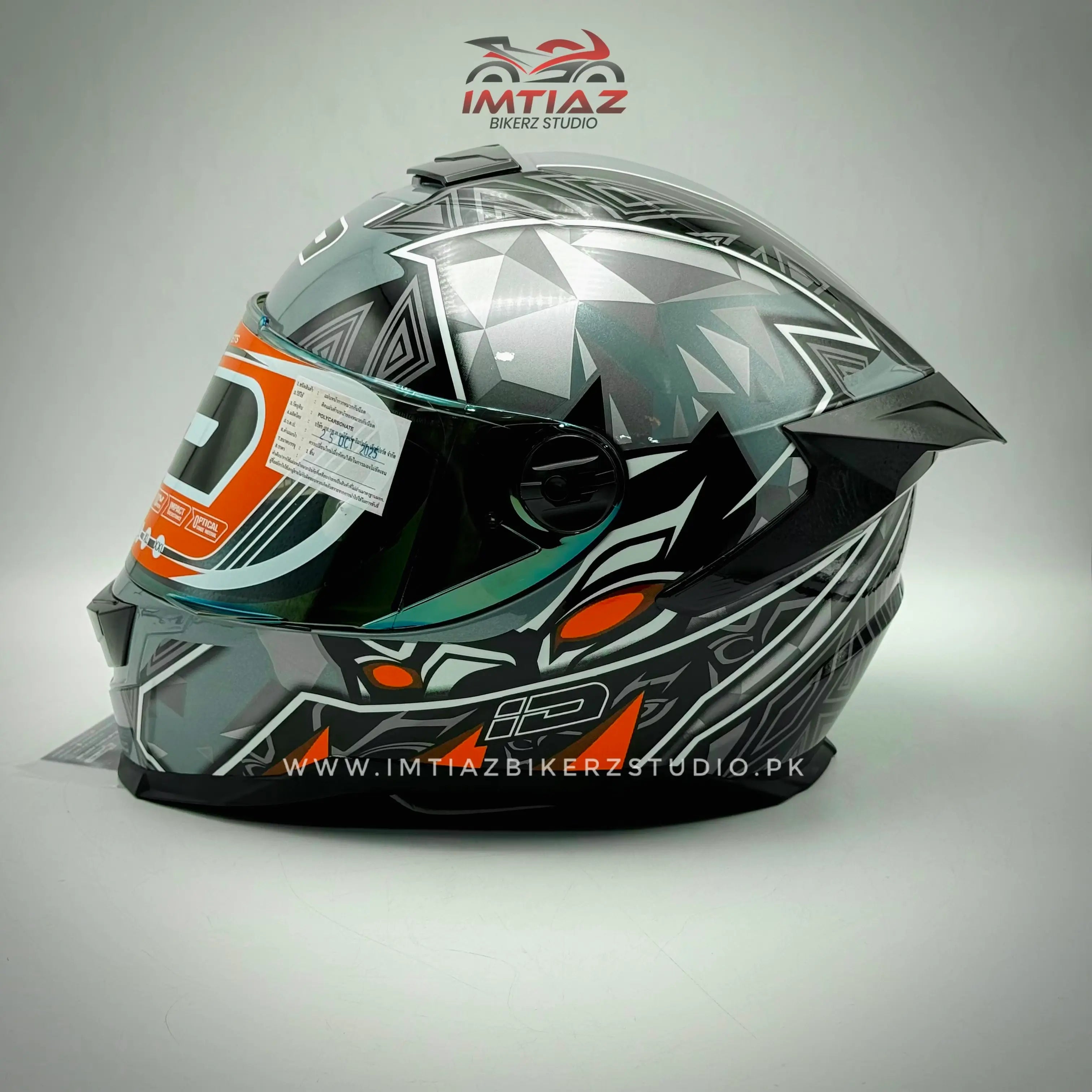 INDEX HELMET | DOT APPROVED | WITH POLARIZED VISOR – Imtiaz Bikerz Studio
