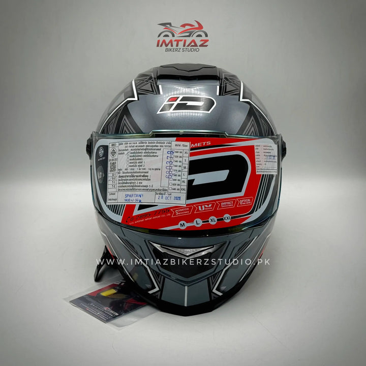 INDEX HELMET | DOT APPROVED | WITH POLARIZED VISOR – Imtiaz Bikerz Studio