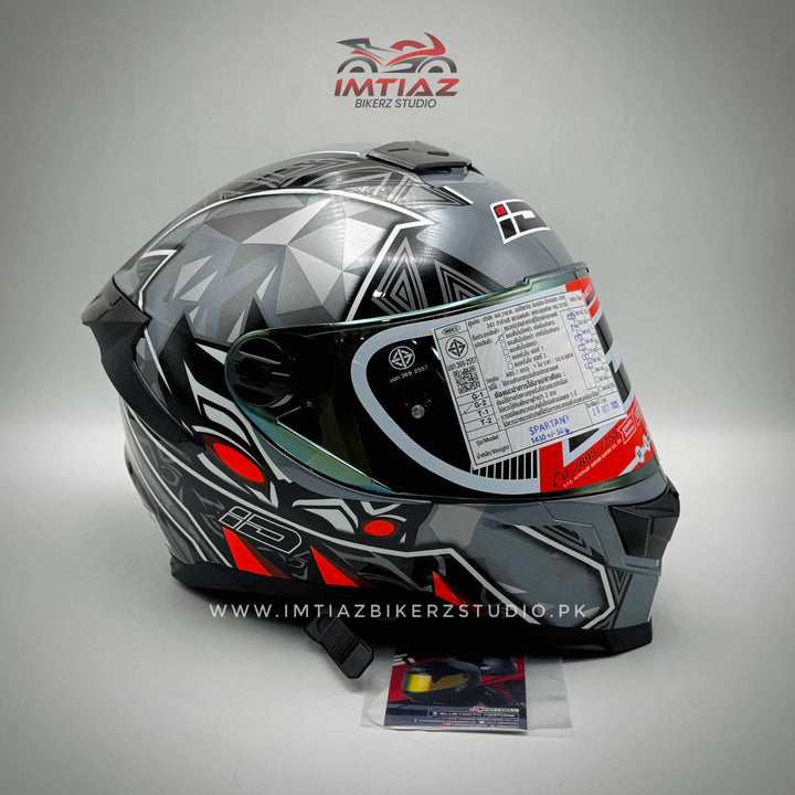 INDEX HELMET | DOT APPROVED | WITH POLARIZED VISOR – Imtiaz Bikerz Studio