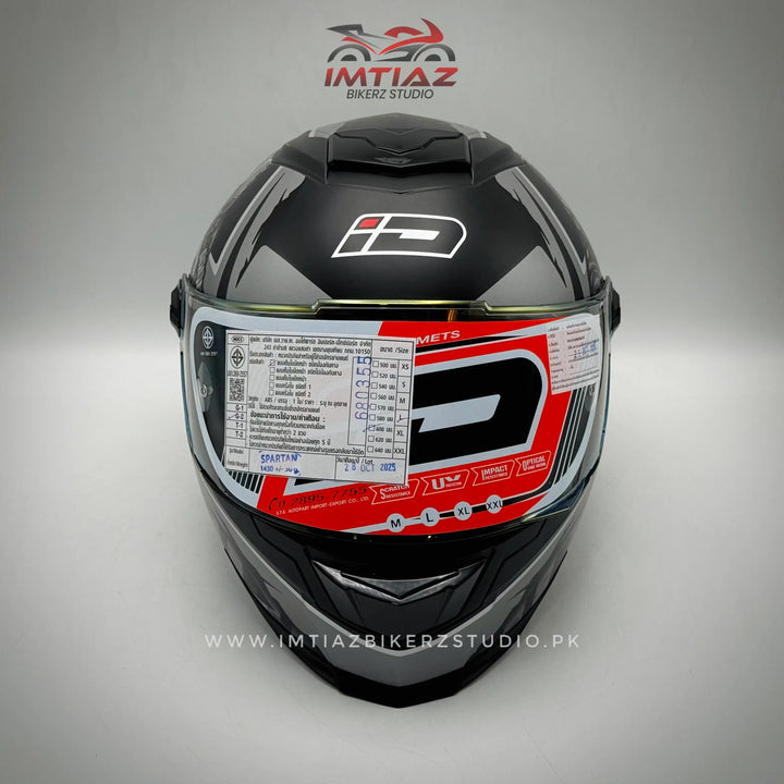 INDEX HELMET | DOT APPROVED | WITH POLARIZED VISOR – Imtiaz Bikerz Studio