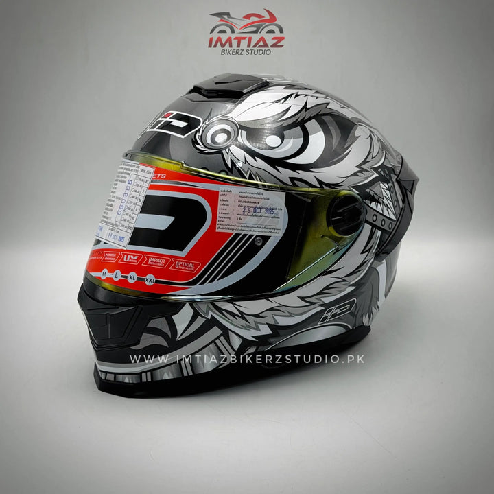 INDEX HELMET | DOT APPROVED | WITH POLARIZED VISOR – Imtiaz Bikerz Studio