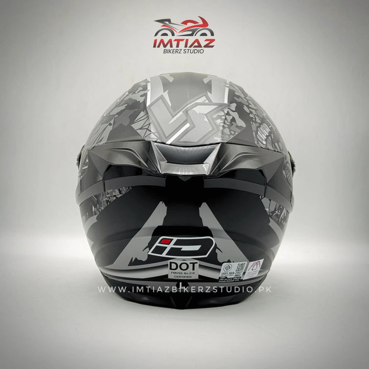 INDEX HELMET | DOT APPROVED | WITH POLARIZED VISOR – Imtiaz Bikerz Studio