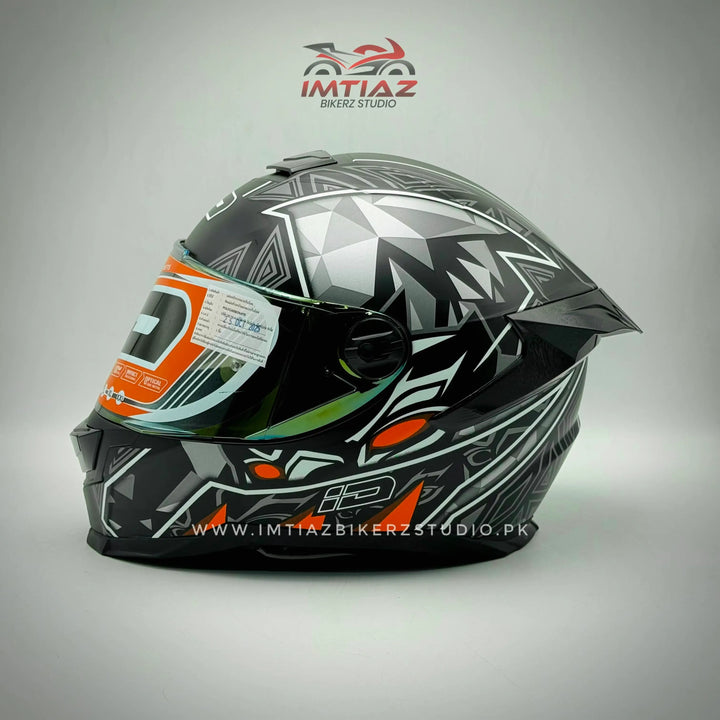 INDEX HELMET | DOT APPROVED | WITH POLARIZED VISOR – Imtiaz Bikerz Studio