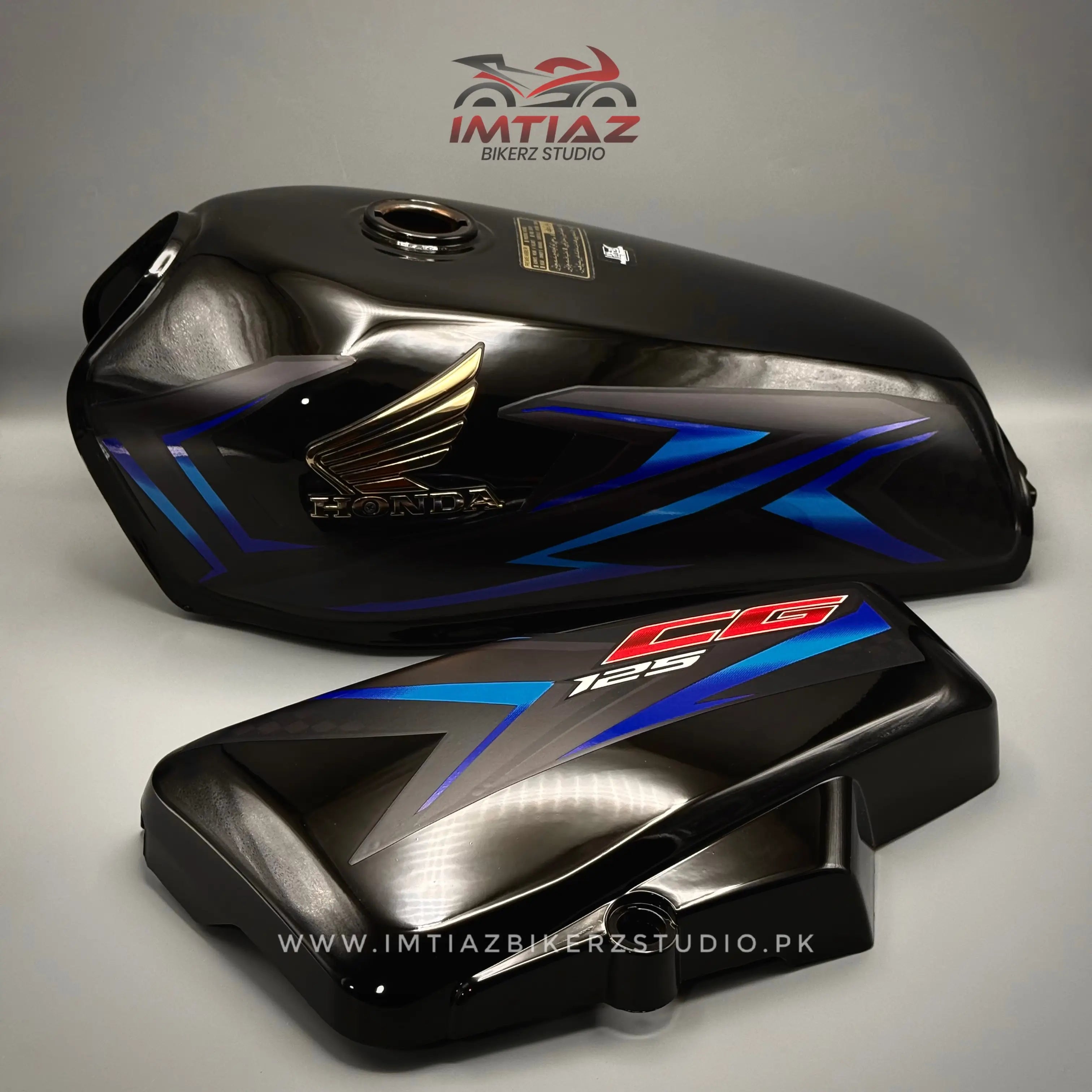 Honda CG125 2025 Black Wrap Outfi High Quality With Genuine Monogram ...