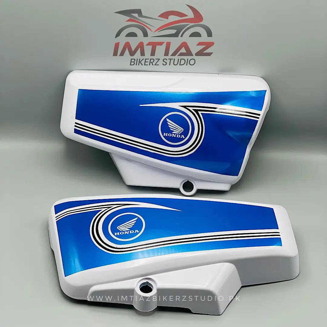 Honda Logo white/Blue CG125 – Imtiaz Bikerz Studio