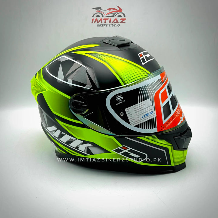 INDEX HELMET | DOT APPROVED | WITH POLARIZED VISOR – Imtiaz Bikerz Studio
