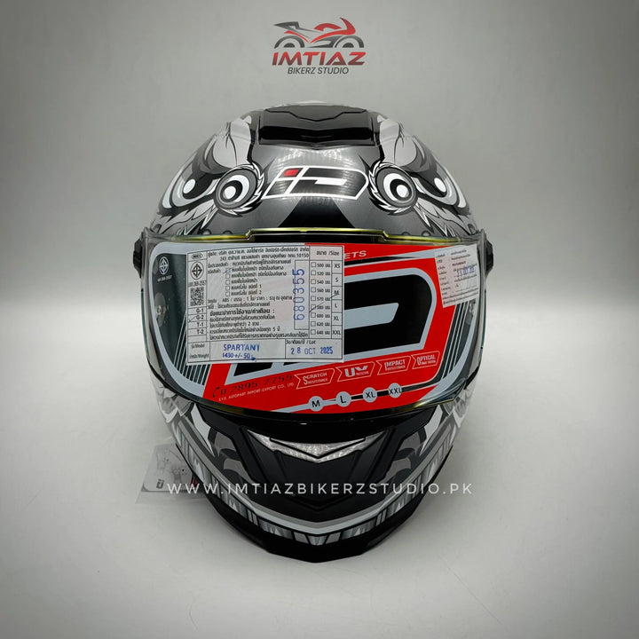 INDEX HELMET | DOT APPROVED | WITH POLARIZED VISOR – Imtiaz Bikerz Studio