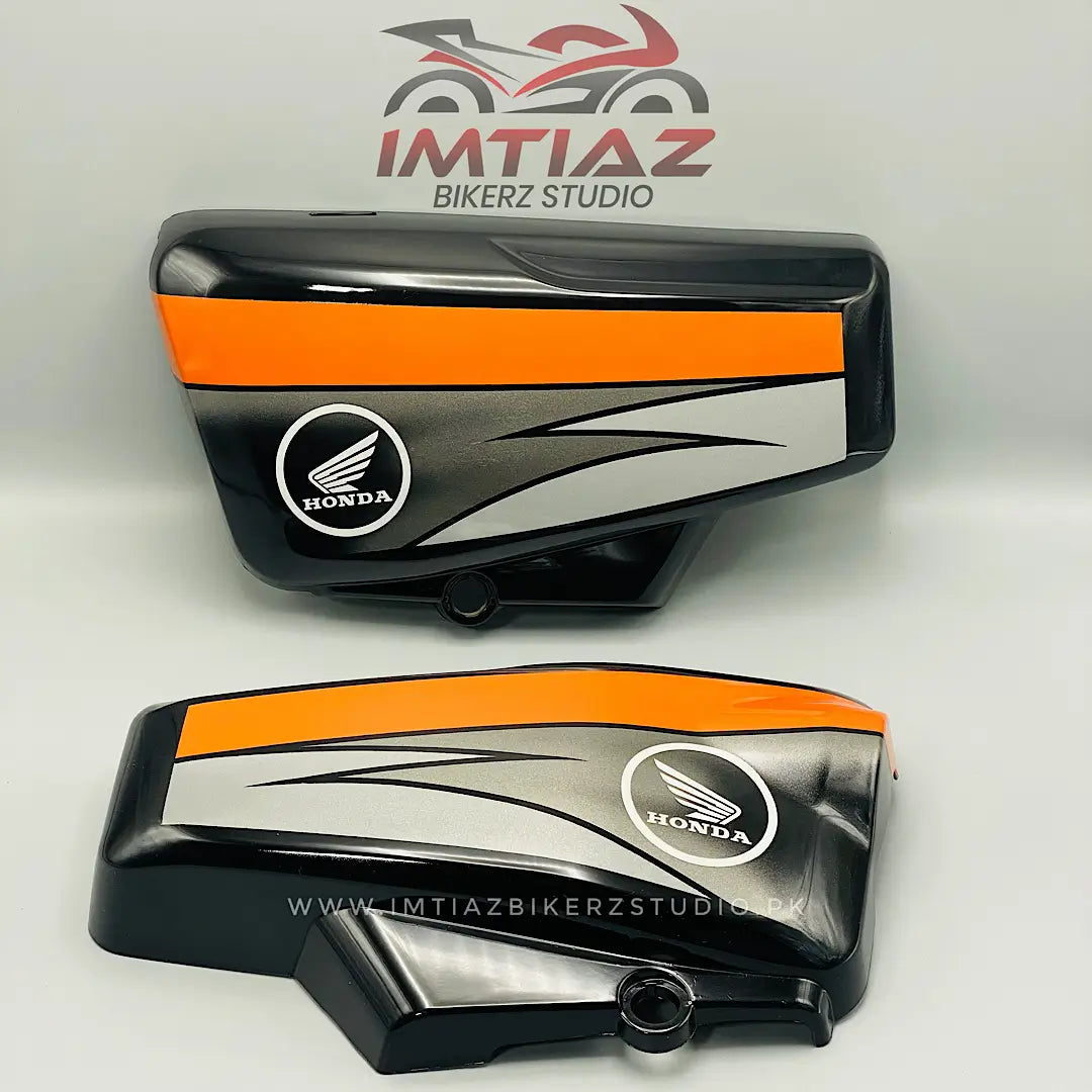 Honda Logo Blk/Org CG125 – Imtiaz Bikerz Studio