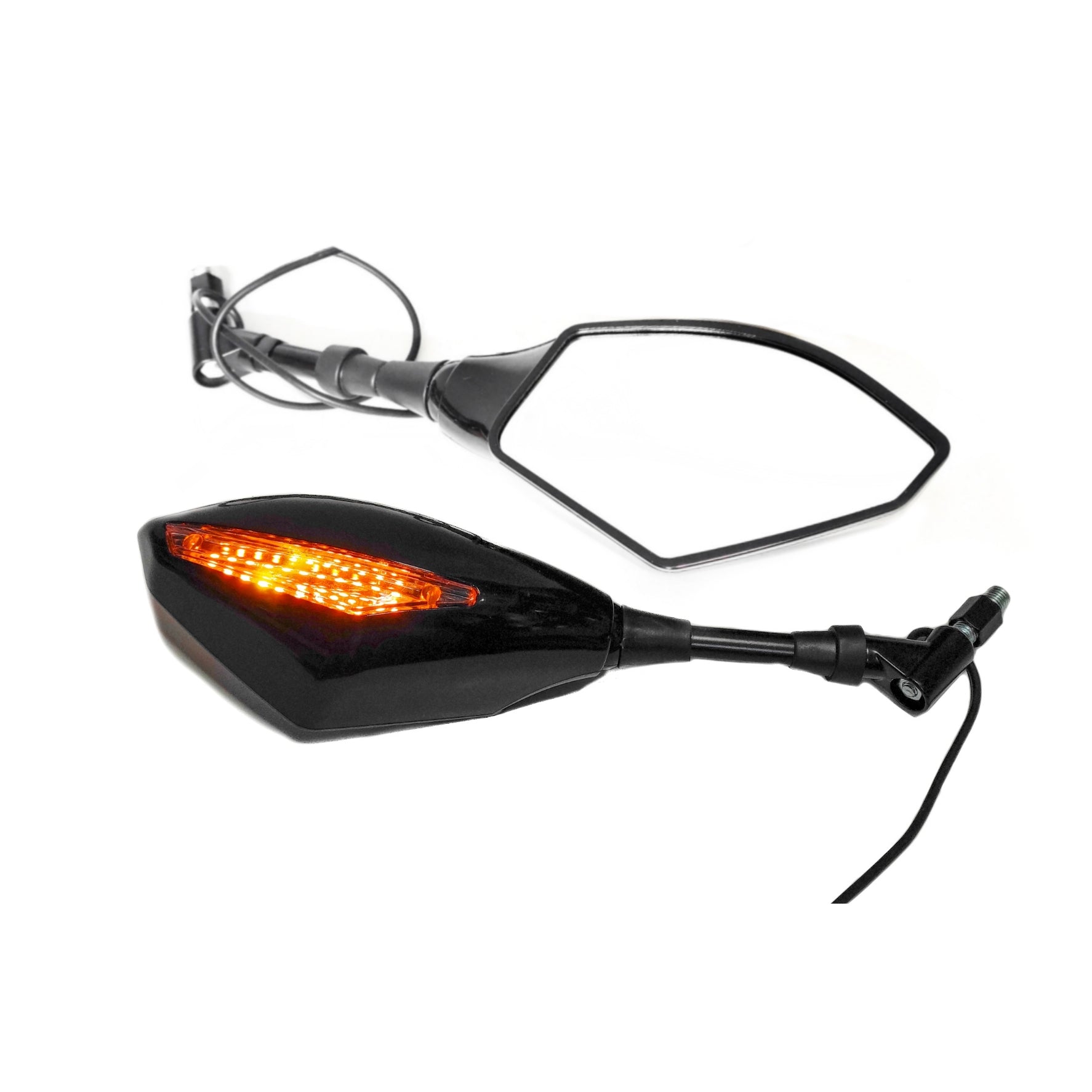 LED Side Mirrors – Imtiaz Bikerz Studio